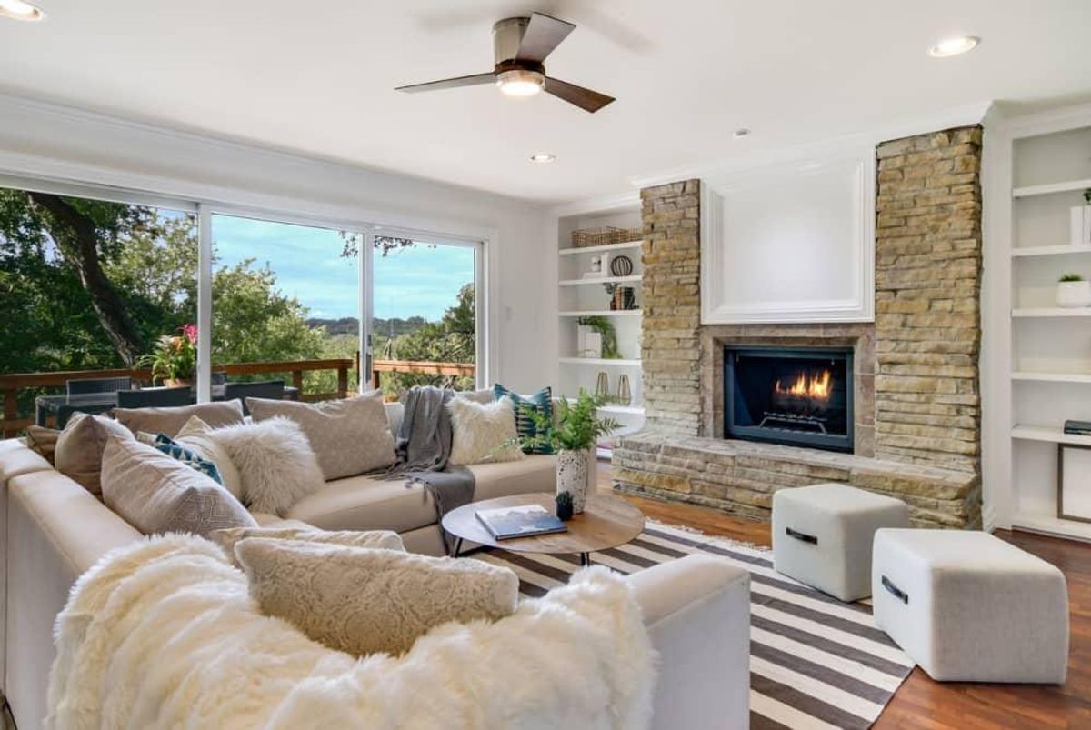 1002 Lund St. was on the market for about three months without staging ...