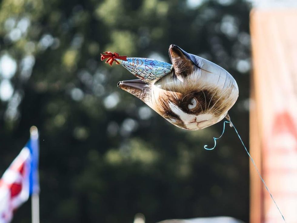 These funky flags fly high above the rest at ACL Fest - CultureMap Austin