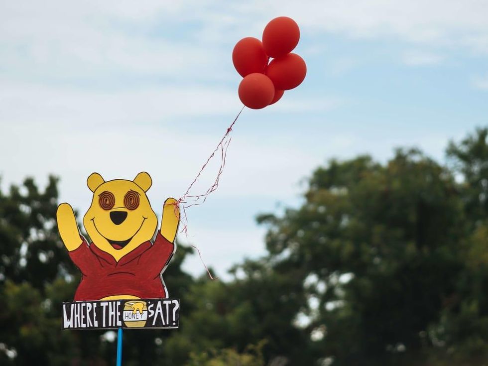 These funky flags fly high above the rest at ACL Fest - CultureMap Austin