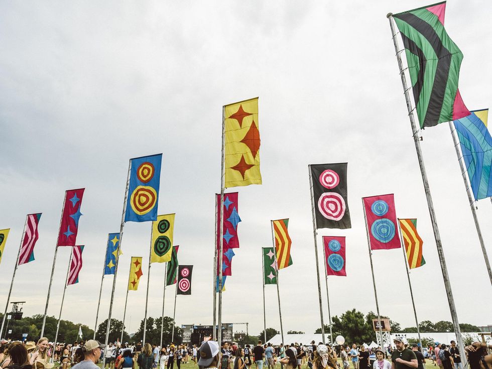 The best festival flags seen flying high at Austin City Limits 2022 ...