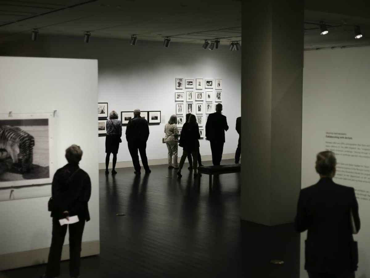 Guests enjoyed an after-hours look at Harry Ransom Center's new ...