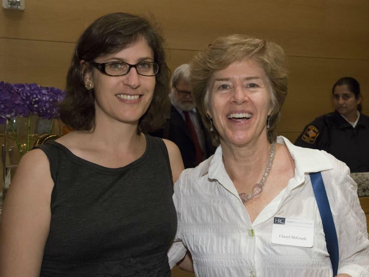 Helen Baer and Cheryl McGrath. - CultureMap Austin