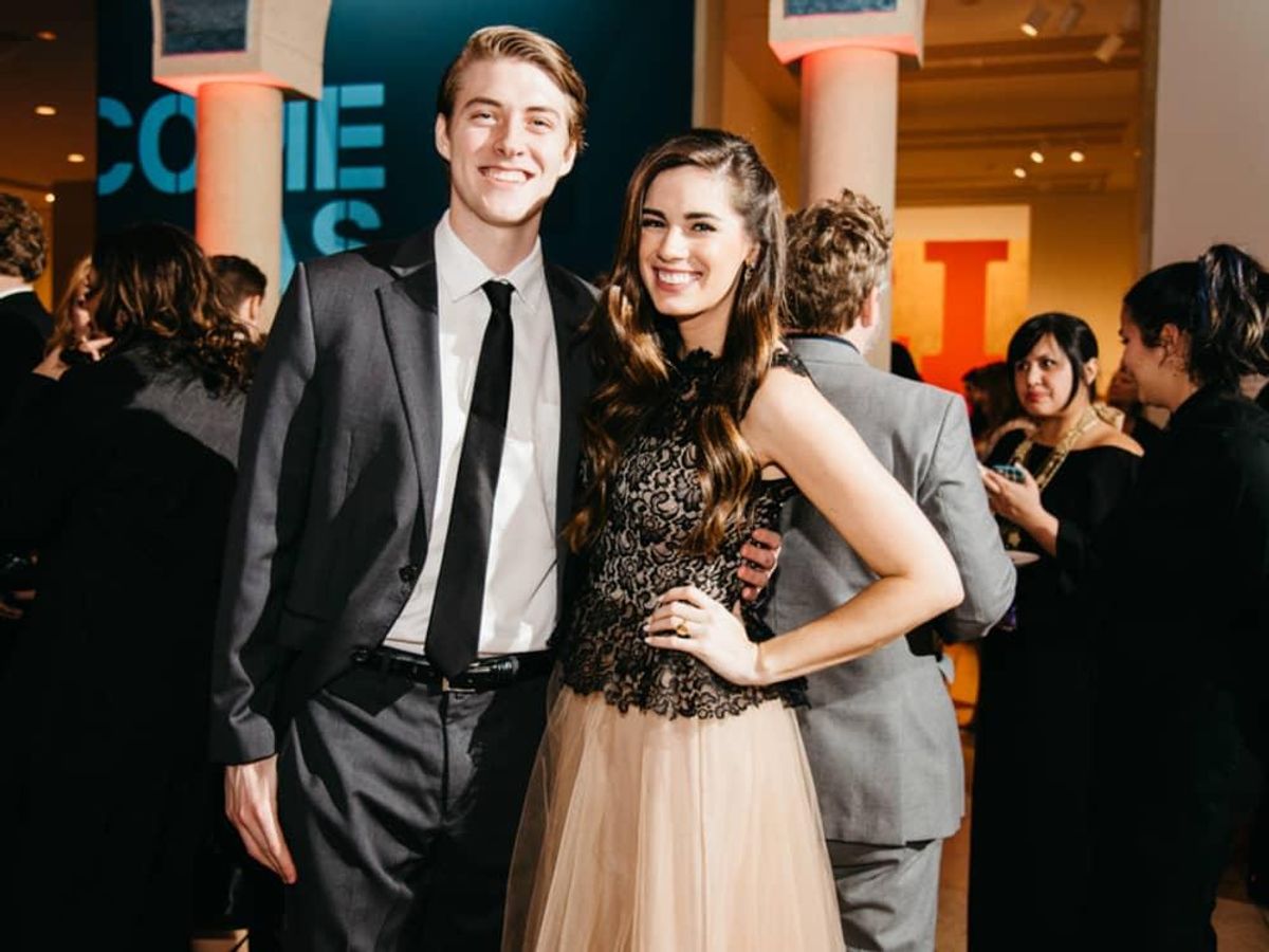 Michael Seitz and Hilary Elrod. - CultureMap Austin