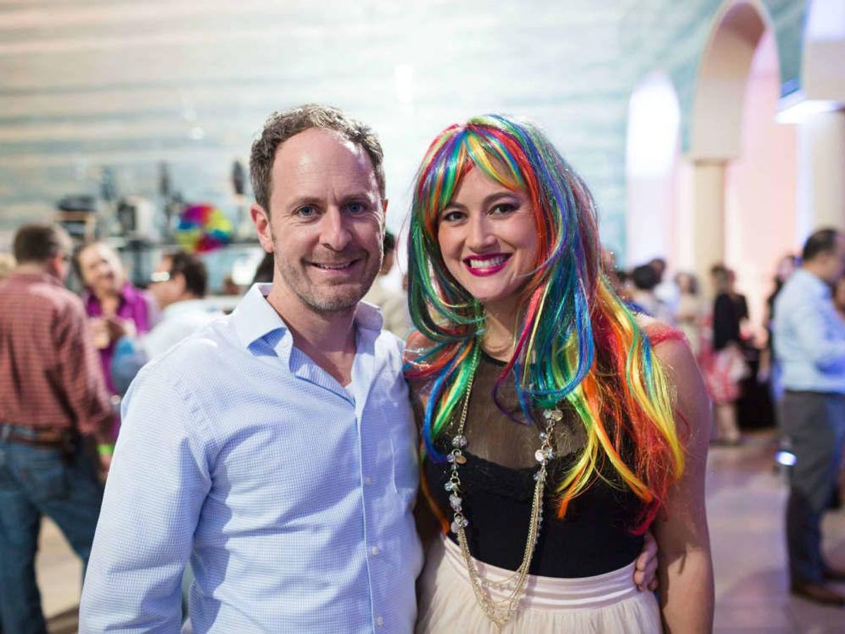 Mark Sislen and Nicole Tucker. - CultureMap Austin