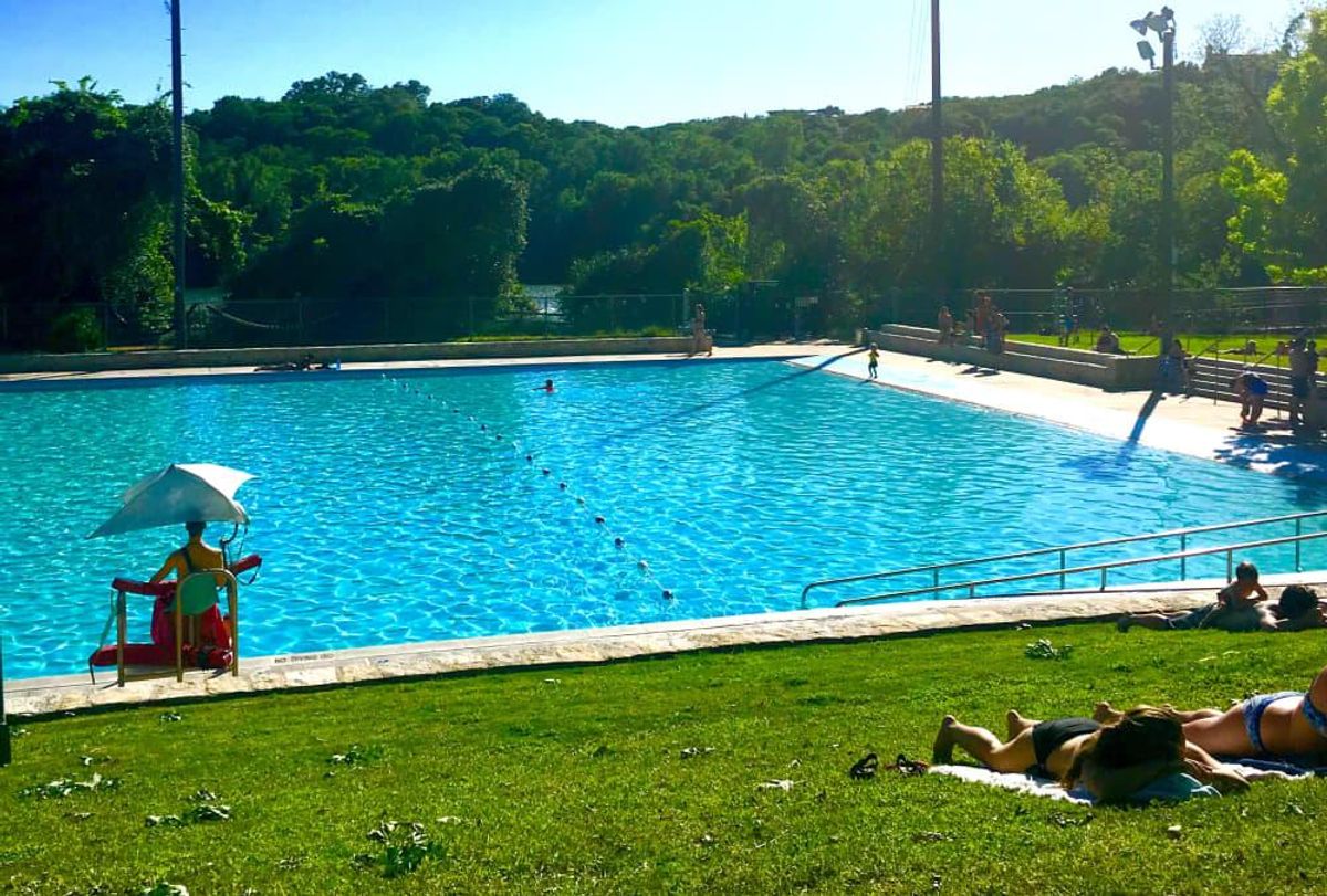 The always classic Deep Eddy Pool. - CultureMap Austin