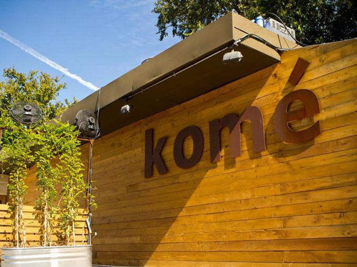 Sushi kitchen Kome adds to the diversity of the restaurant row ...