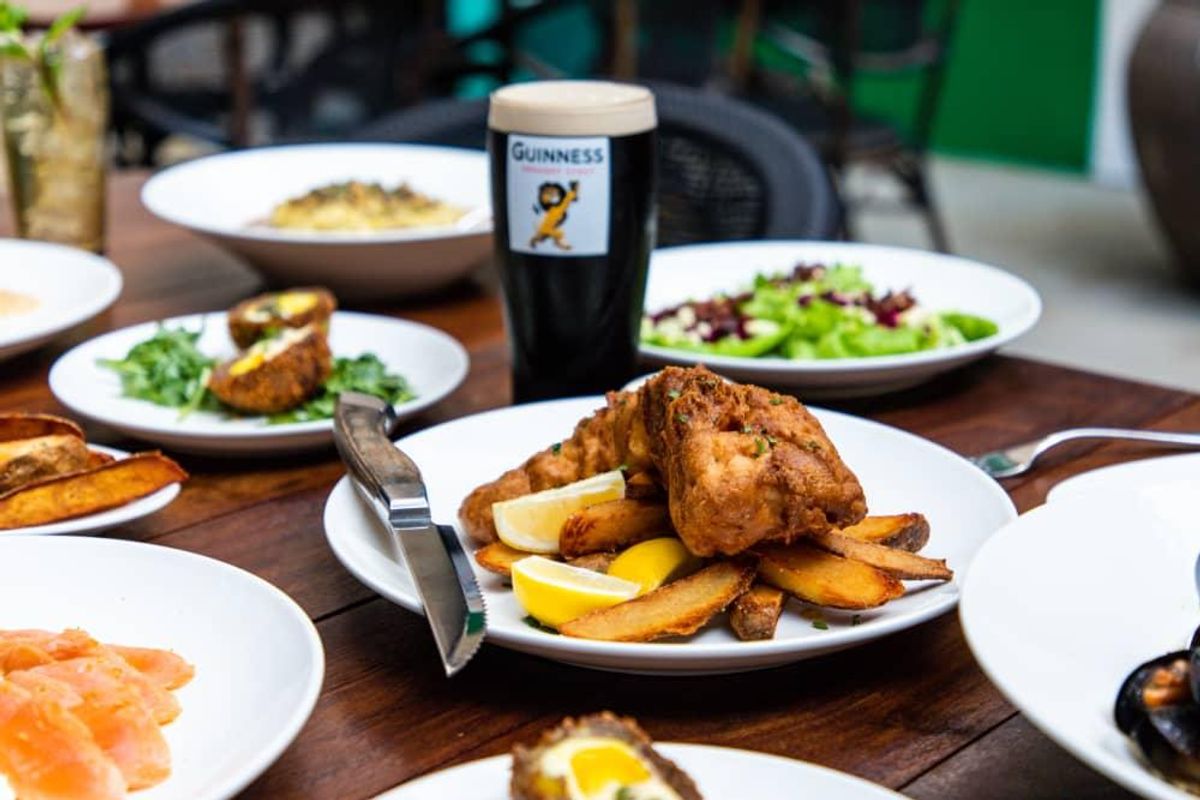 Foxy's Proper Pub features a menu of Irish pub fare alongside Irish ...