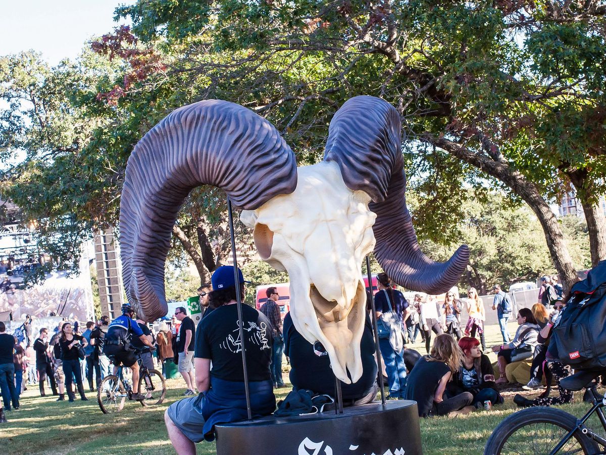 The Shiner Beer ram. - CultureMap Austin