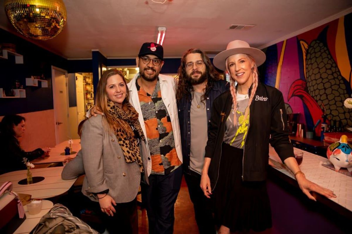 Cara Caulkins, Garrett Leight, Alexander Pappas, and Renee Rouleau ...