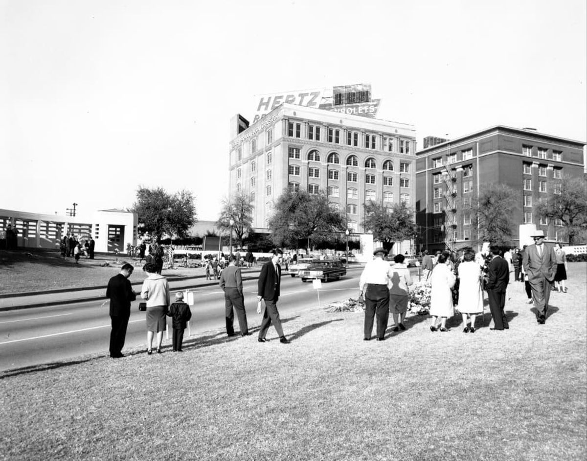 Dealey Plaza, Dallas, December 1963. - CultureMap Austin