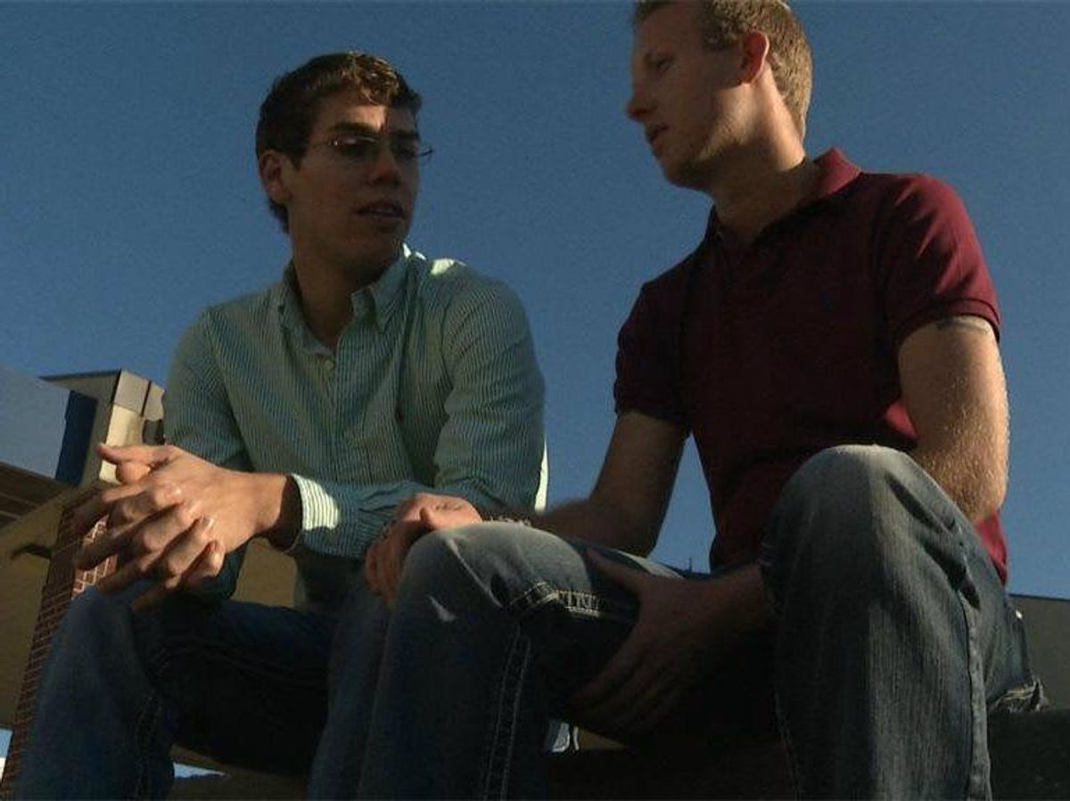 Justin Meyer and James Douglas were told to leave the Cactus Canyon ...