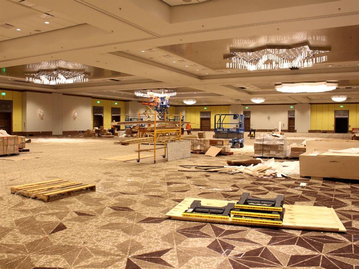 The Lone Star Ballroom is designed for conferences, meetings and ...