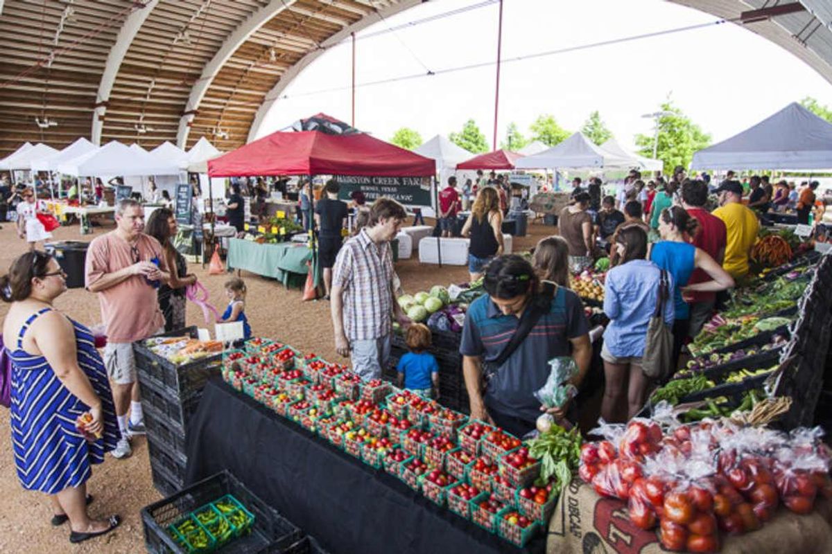 Stroll through the Mueller Farmers Market. - CultureMap Austin