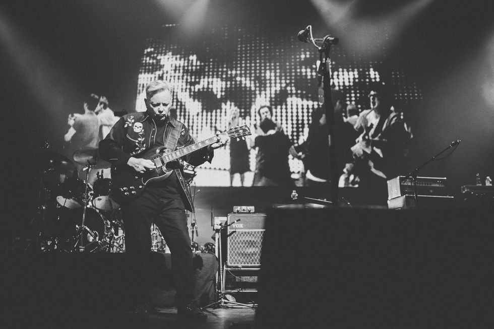 A front-row look at New Order's tour kickoff at Austin Music Hall ...