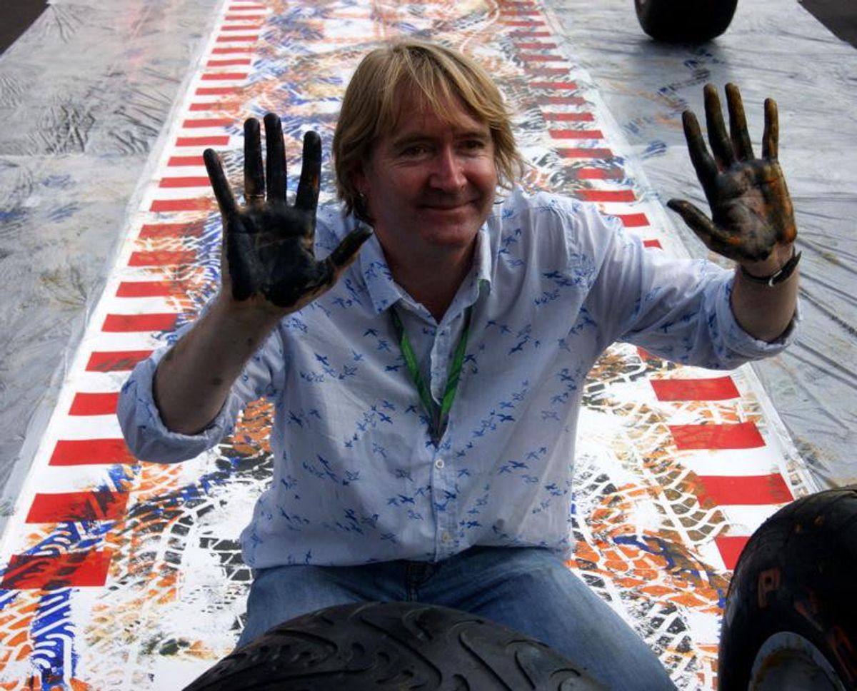 Artist Mark Dickens. - CultureMap Austin