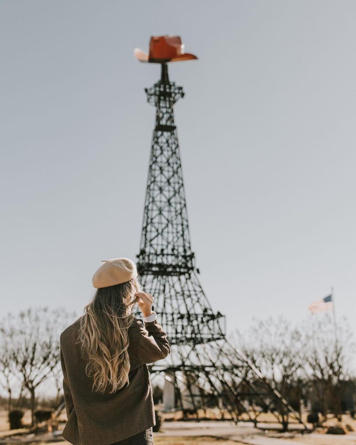 Appropriately, Paris, Texas, boasts the second-largest replica of the ...