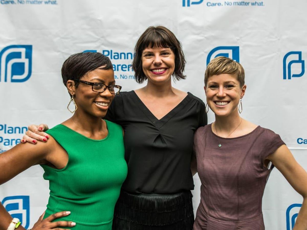 Cocktails for a Cause co-chairs Shavonne Henderson, Alissa Parsley, and ...