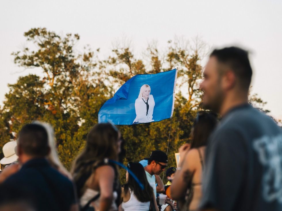 20 funny and clever fan flags flying at ACL Fest 2024 - CultureMap Austin
