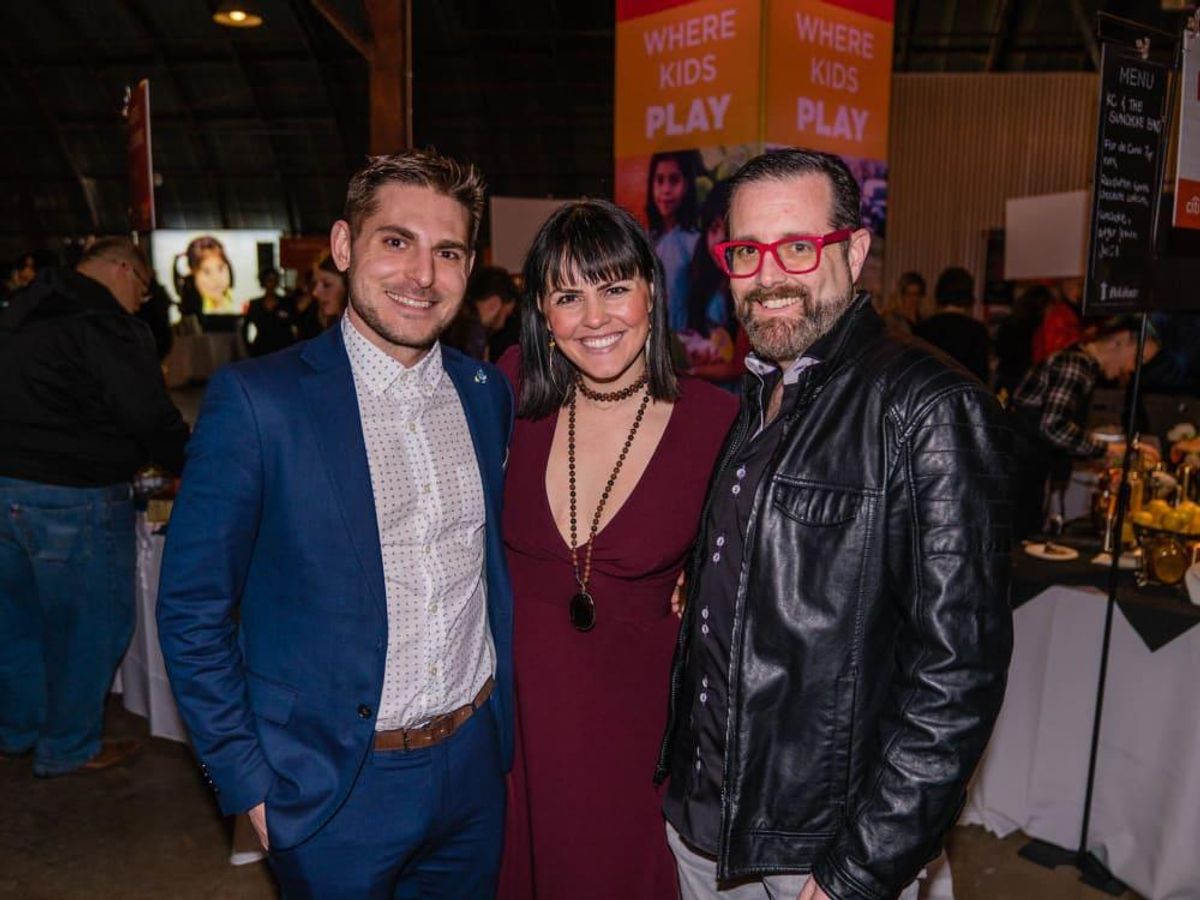 Cyril Bernier, Taryn Wise, and Brian Rees. - CultureMap Austin
