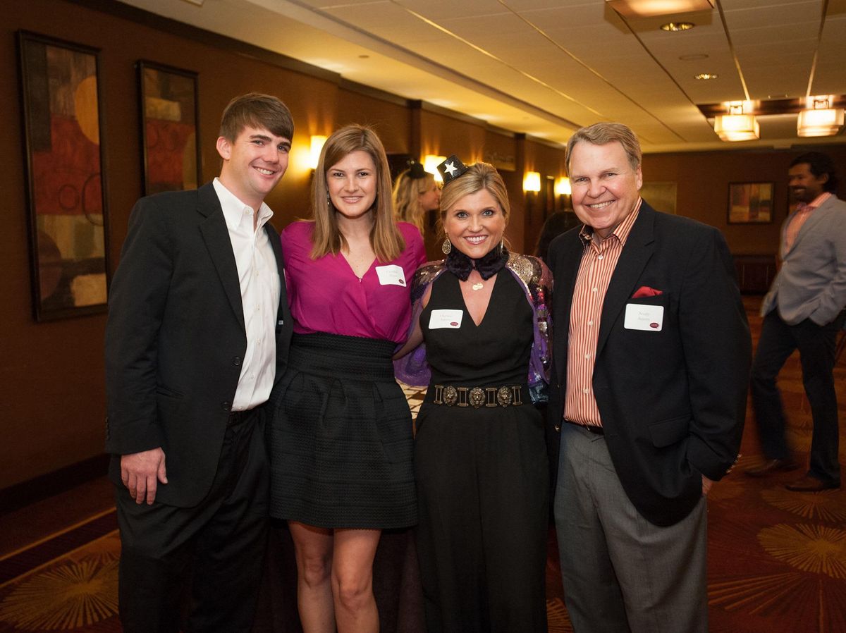 Chris Pinkston, Caroline Ittner, Co-Chair Charisse Sayers and Scotty ...