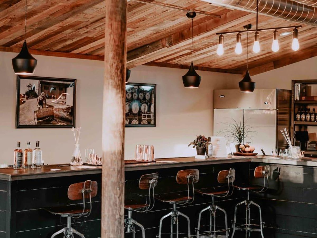 The Cocktail Lab's interior is Texas Hill Country chic. - CultureMap Austin