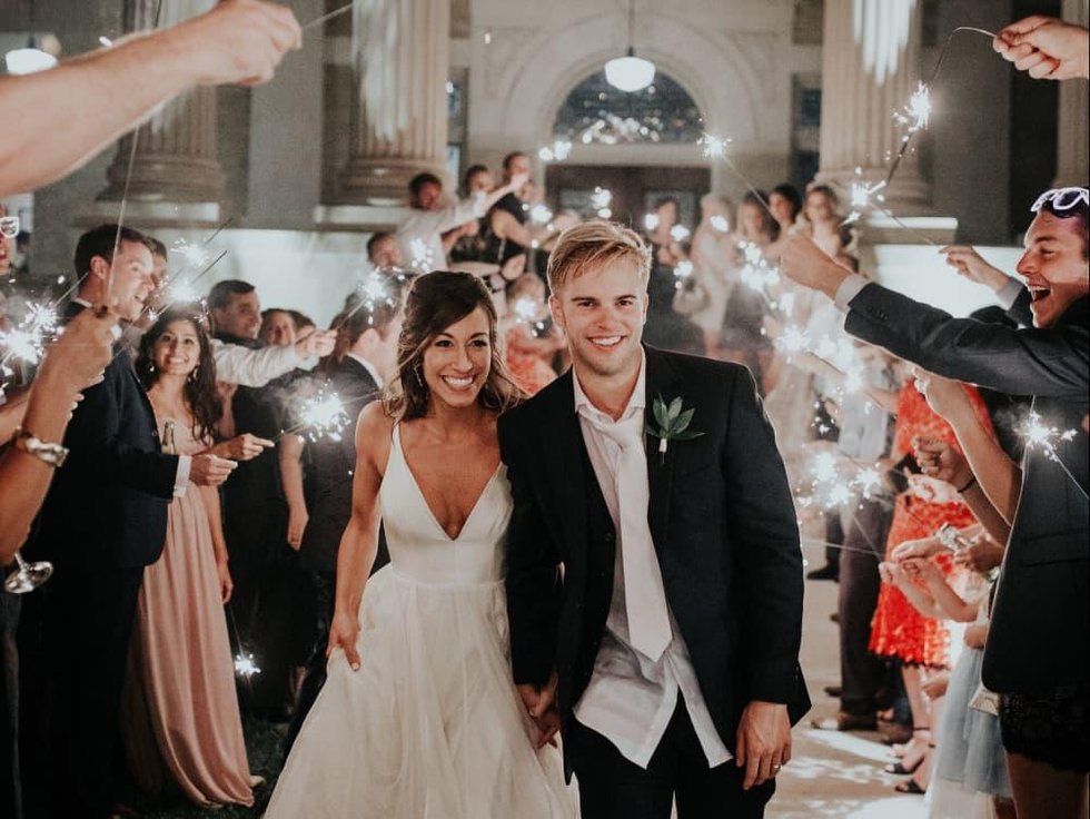 Austin couple transforms workplace romance into sparkling Hill Country ...