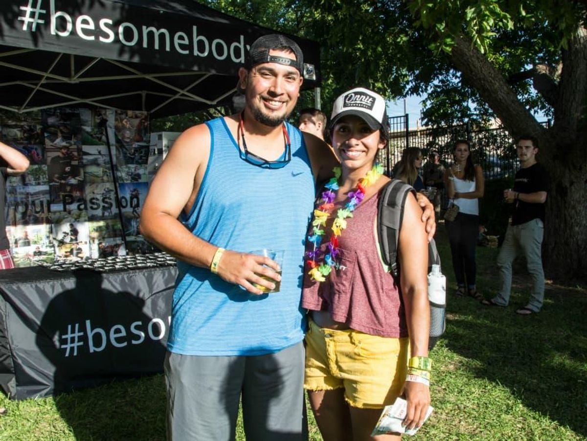 Dexter Moreno and Jacy Benites. - CultureMap Austin