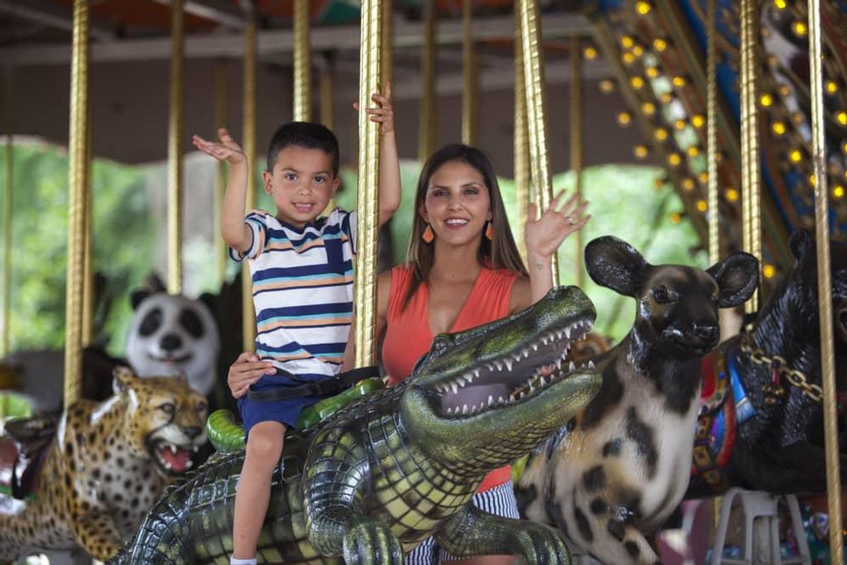 Take a sping on the carousel. - CultureMap Austin